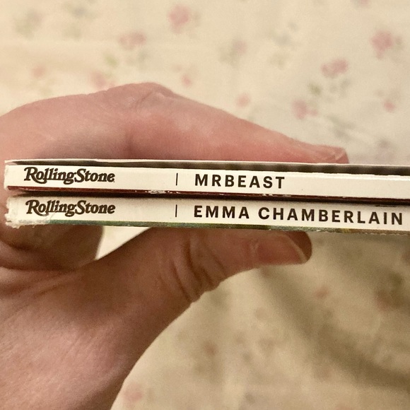 Rolling Stone | Other | 2 Rolling Stone Magazines Emma Chamberlain Mr ...